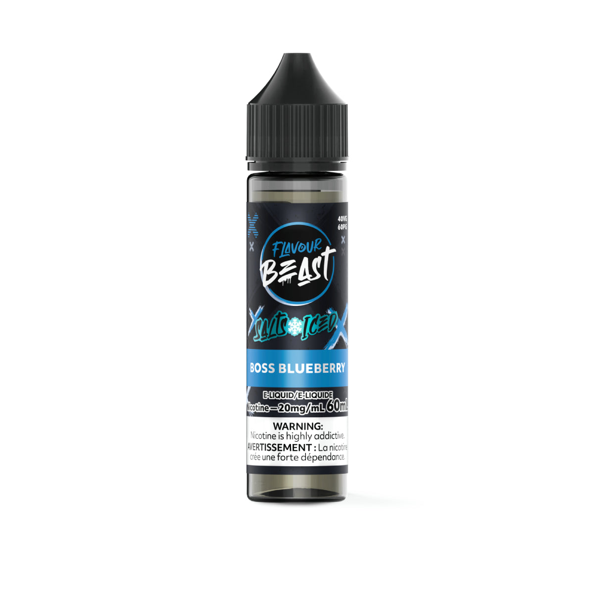 Flavour Beast 60 ml - Boss Blueberry - AB